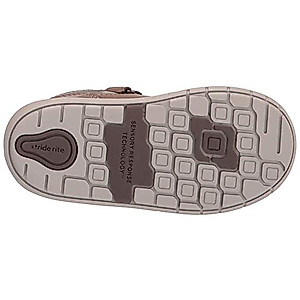 Stride Rite Boys SRT Ryker Sneaker, Greige, 4 Wide Infant