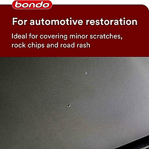 Bondo Glazing and Spot Putty, Fills Pinholes, Scratches, Minor Dings & Hairline Cracks, 16 oz, 1 Tube