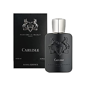 PARFUMS de MARLY - Carlisle - 4.2 Fl Oz - Eau De Parfum For Men - Top Notes Green Apple, Nutmeg, Saffron - Heart Notes Tonka Bean, Rose, Osmanthus, Davana - Base Notes Vanilla, Patchouli - 125ml