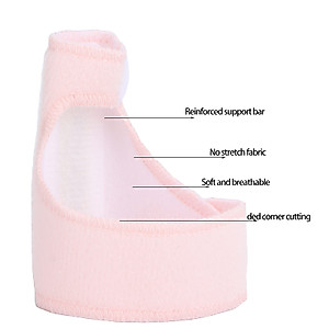 Shanrya Thumb Support, Skin-Friendly Hook and Loop Fastener Baby Thumb Brace for Thumb Correction for Sprain Fracture Fixation(XS)