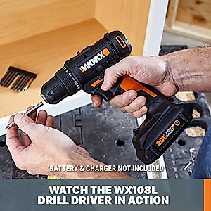 Worx 20V 3/8" Drill/Driver Power Share - WX100L.9 (Tool Only)