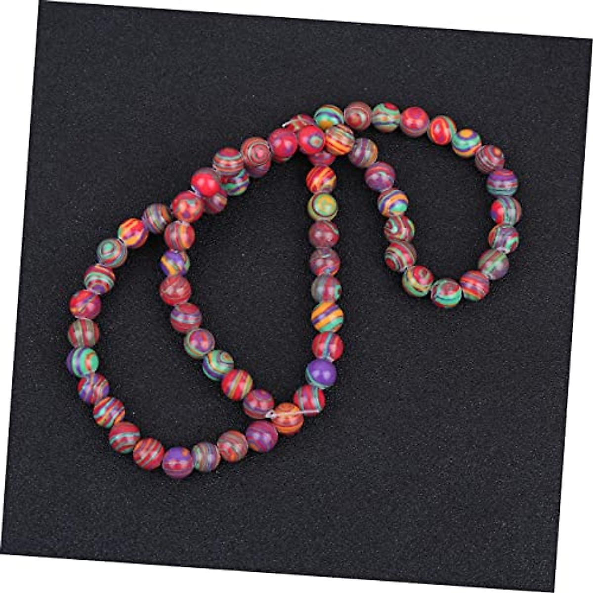 Didiseaon Gemstone Bracelets Gemstone Jewelry Bead Charms for Bracelets Spacers for Jewelry Making Bracelet Beads Bracelet Spacers Beads Jewelry Beads Loose Beads Beading Kits Beaded 62pcs