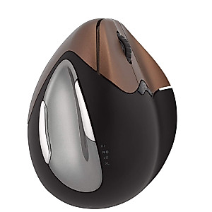 Evoluent VM4SW VerticalMouse 4 Right Hand Ergonomic Mouse with Wireless USB Receiver (Small Size.) The Original VerticalMouse Brand Since 2002. Helps Relieve Wrist Discomfort