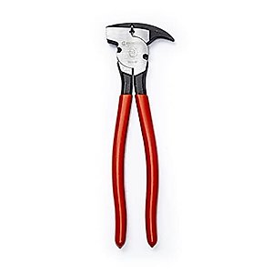 Crescent 10" Dipped Handle Heavy-Duty Solid Joint Fence Tool Pliers - 193410CVNN-05