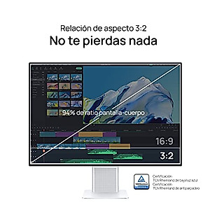 HUAWEI MateView 28.2" Monitor, 4K+ UHD Wireless 3.2, IPS, 98% DCI-P3, VESA DisplayHDR 400, Wireless Projection, USB-C, HDMI, Mystic Silver