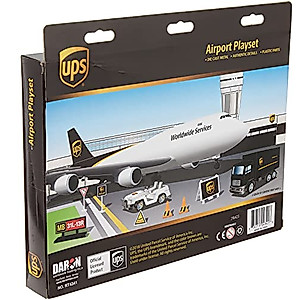 Daron UPS Airport Playset, Brown