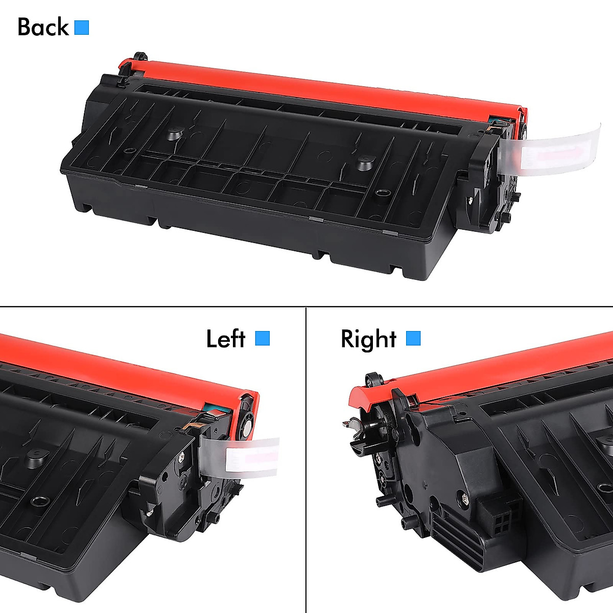 80X CF280X 2 Pack Toner Cartridge Compatible CF280XD Replacement for HP 80X CF280X 80A CF280A Toner Cartridge for HP Pro 400 M401A M401D M401N M401DNE MFP M425DN Printer Black