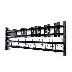 Professional Wooden Soprano Full Size Glockenspiel Xylophone with 27 Metal Keys for Adults & Kids - Includes 2 Wooden Beaters