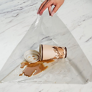 Clearly Elegant Disposable Plastic Liners for Kitchen Counter, Picnic Tables, Shelf Refrigerator Liners, Arts & Crafts Table ProtectorEasy CleanupNo Mess Meal PrepProtect from Spills100 ft. CE-8921