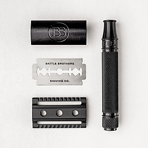 "American Razor" MkII Double Edge Safety Razor for Men made in the USA | Battle Brothers Shaving Co.
