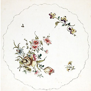 An original design for a porcelain plate