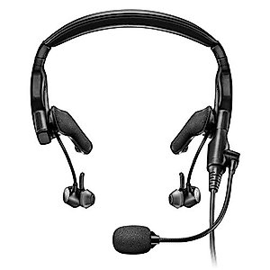 Bose Proflight Series 2 Aviation Headset with Bluetooth Connectivity, Dual Plug Cable, Black