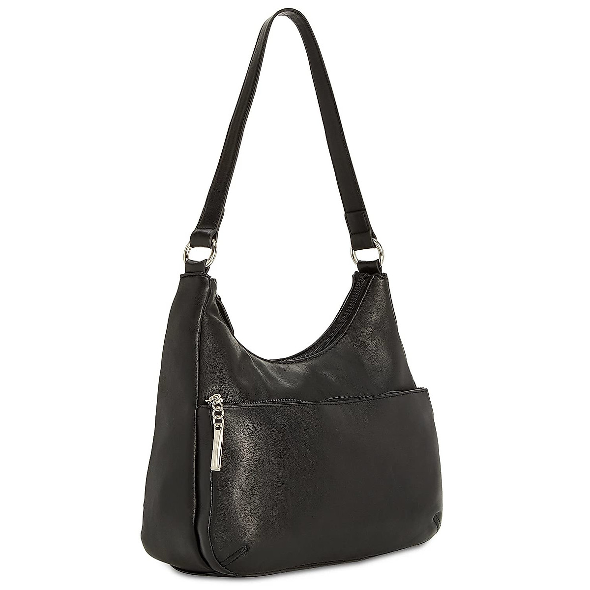 Giani Bernini Nappa Black Leather Hobo Handbag