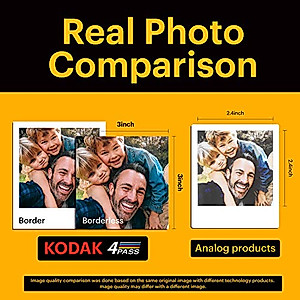 KODAK 4PASS Film Cartridge (3x3") for KODAK Mini 3 Retro and Mini Shot 3 Retro, 60 Sheets