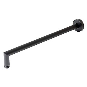 ALFI brand ABSA16R-BM Shower Arm, Black Matte