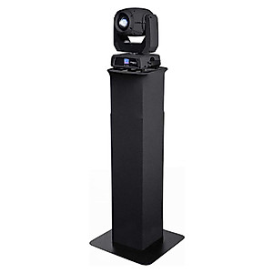 Rockville Totem Moving Head Light Stand+Black+White Scrims+Carry Bags, (RTP32B)