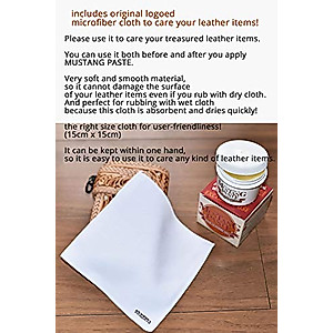 CAPT.STYLE Mustang Paste 100ml 3/4 fl. oz Includes Original Logoed Microfiber Cloth Made in Japan