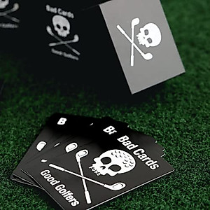 Bad Cards Fore Good Golfers | Interactive Golf Card Game | More Fun and Exciting | Intensify Golf Game with Friends for Good and Bad Golfers | 107 Playing Cards