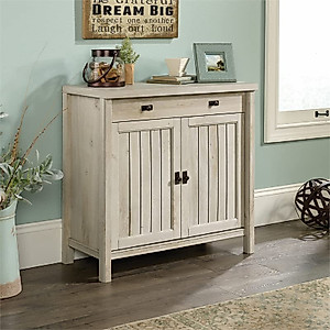 Sauder Costa Library Base, Chalked Chestnut finish