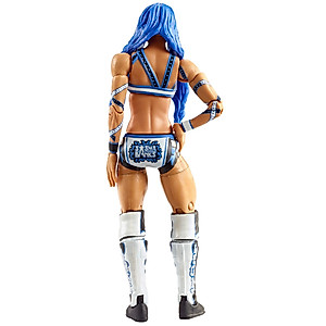 WWE Sasha Banks Elite Collection Series 83 Action Figure 6 in Posable Collectible Gift Fans Ages 8 Years Old and Up​