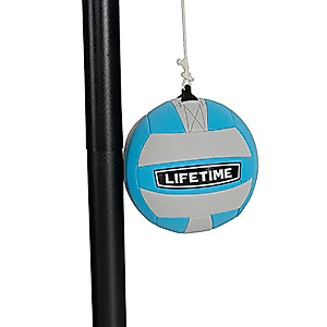Lifetime 91009 Portable Tetherball System, Black
