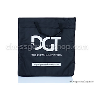 DGT USB Walnut e-Board with Timeless Pieces and Carrying Bag Included Chess Board