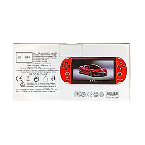 HLF 5.1-inch screen hd casual handheld game console with built-in 11000 vodeo games portable game retro nostalgic mp3 mp4 AV-out to TV game can be saved/added/deleted