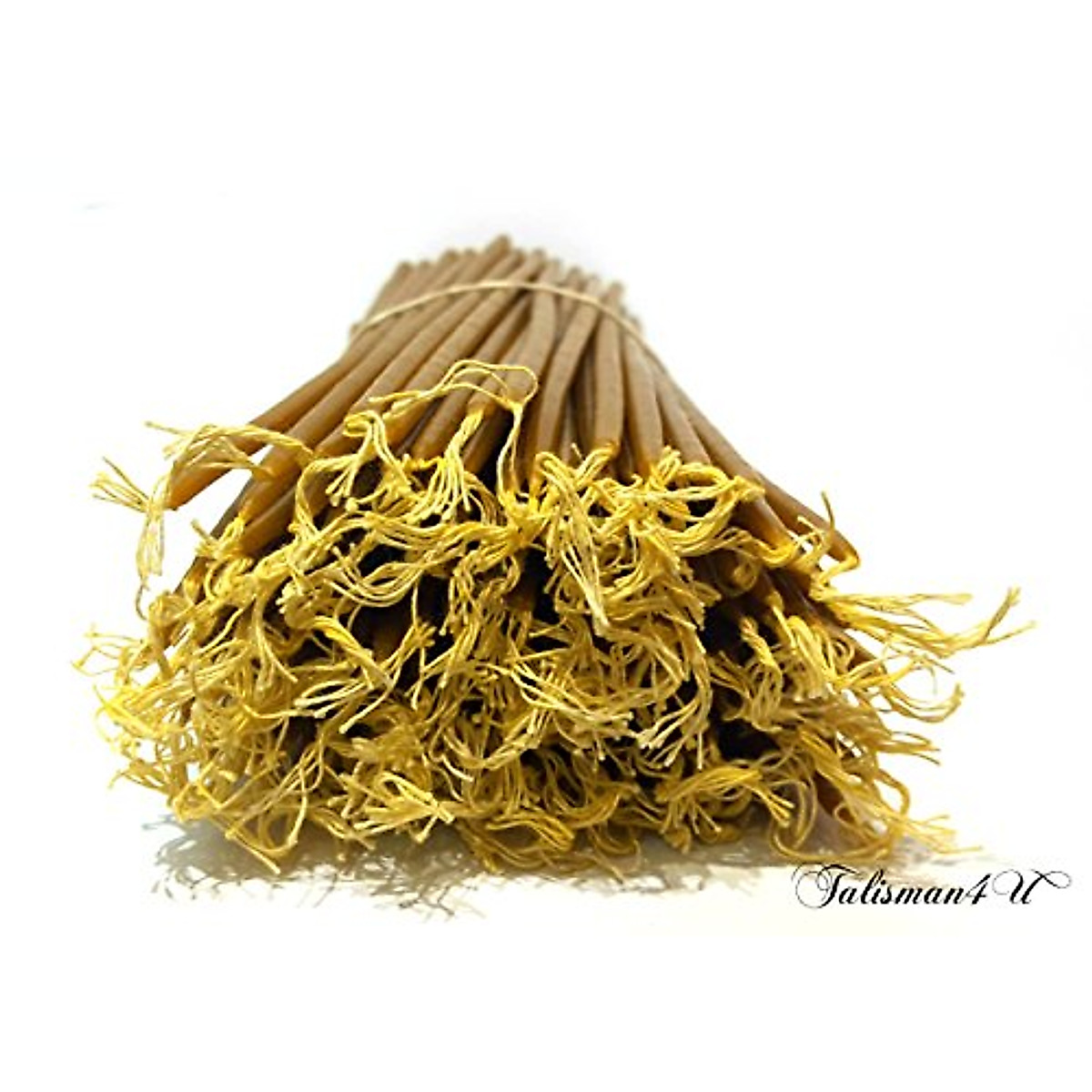 100 Natural Pure Beeswax Taper Candles 9 Inch Tall Church Jerusalem Holy Land Scented Candle Gift Box