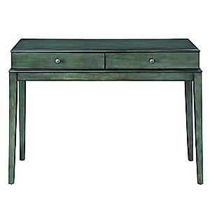 Acme Furniture Manas Writing Desk, Antique Green