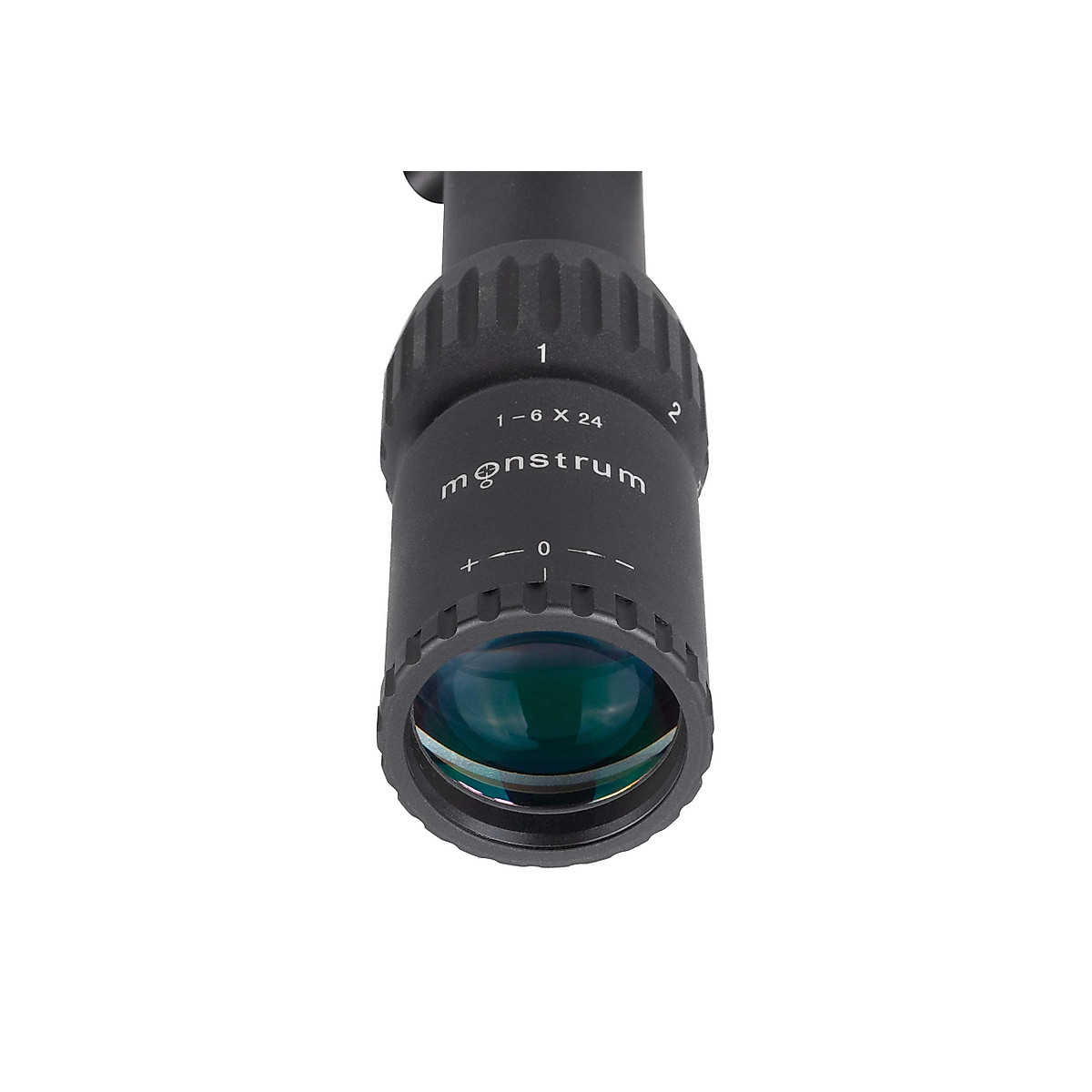 Monstrum G3 1-6x24 First Focal Plane FFP Rifle Scope with MOA Reticle | MH300 H-Series V1 Scope Mount | Bundle