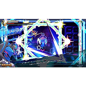 Blue Thunder Gunvolt Chain Ring Limited Edition - PS4 (Amazon.co.jp Exclusive) Carafine Board (P3 Size), A4 Clear File Included & Bonus Items: Full Color Setting Material, Soundtrack CD (Set of 2), "Wanbolt" Acrylic Key Holder Included