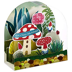 Hallmark Paper Wonder Displayable Pop Up Birthday Card (Gnomes), Model Number: 599RZW1020