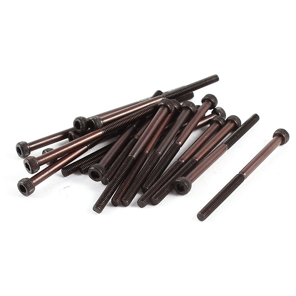 Aexit 20 Pcs Quality Parts 12.9 Grade Hex Key Socket Head Cap Screw Bolts M2.5x40mm Model:40as72qo592