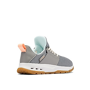 Columbia Womens Tamiami PFG Boat Shoe, Titanium Ii/Bright Nectar, 7.5 US