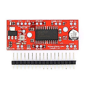Treedix EasyDriver Shield Stepper Motor Driver with Single Row Pin Headers Compatible with Arduino (5pcs)