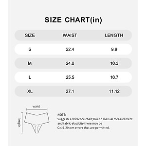DEANGELMON Womens Thongs High Waisted Seamless Underwear for Women Breathable No Show Panties 4 Pack X-Large(4P4)