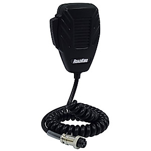 RoadKing RKCBCLASSIC 40 Channel Classic CB Radio with Large Digital Display and Illuminated SWR/RF Meter, Grey