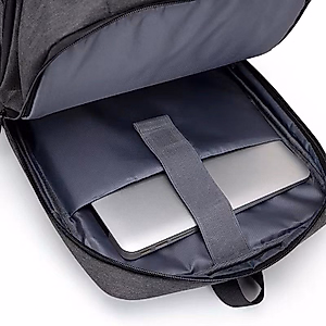 Jkzvicis 16in laptop bag,Black Backpack with USB Charging Port，Travel Laptop Bag,Backpack for Laptop,Lightweight and Waterproof, Unisex Shoulder Laptop Bag，Travel bag