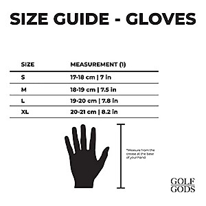 Golf Gods - Golf Glove 'Fuck Bogeys' Medium - Left