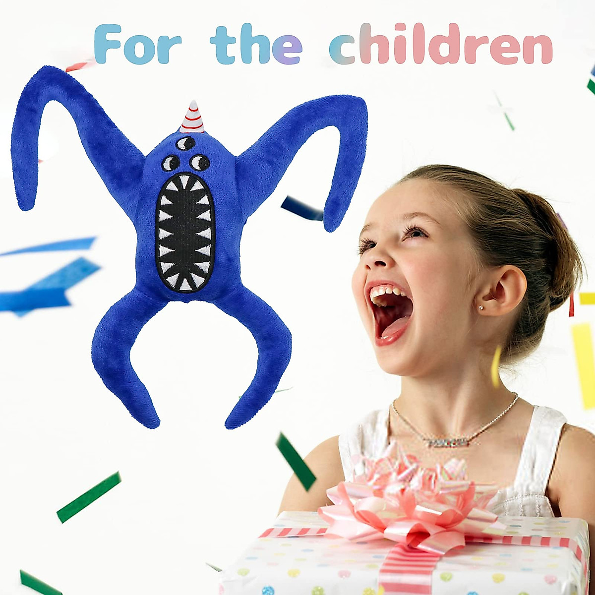 Lesome The Amazing Digital Circus Plush,Pomni Plush Jax Plush Toy Gift, Fun and Whimsical Stuffed Figure Doll for Kids Adults,Birthday Christmas Choice (Blue)