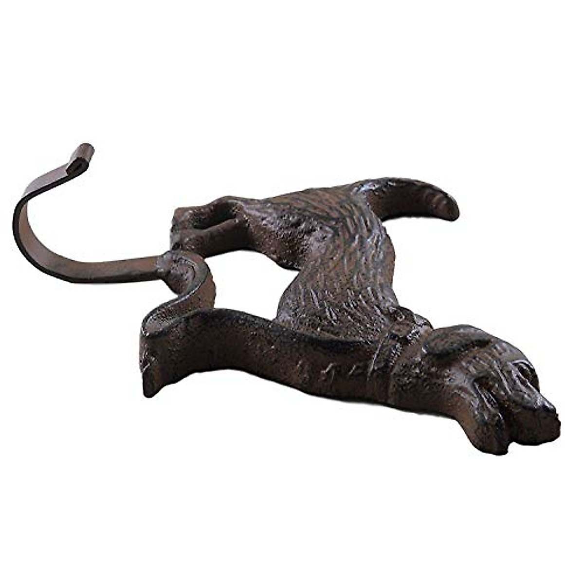 Iron Labrador Dog Wall Plaque with a Hook