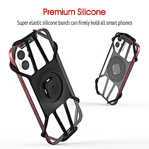 sincetop Phone Silicone Adapter - Quick Install, Secure Connection, Durable Design - Compatible with C-Series【1st or 2nd Generation】 All Mounts