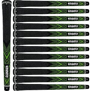 Yamato Innovative Golf Grips 13 Pack Midsize/Standardsize Golf Club Grips, All-Weather Firm Control And High Performance Grips Provides Superior Comfort And Responsiveness,4 colors Available