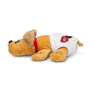 Basic Fun Pound Puppies Newborns Plush - Light Brown Rumple Skin (Fuzzy Ears) Small