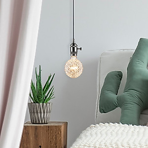 Globe Electric 84637 Designer 40W Crystal Design Bulb