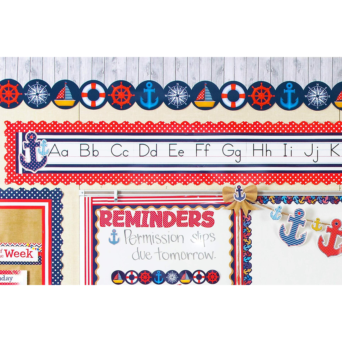 Teacher Created Resources Border Trim, Red Mini Polka Dots (4665)