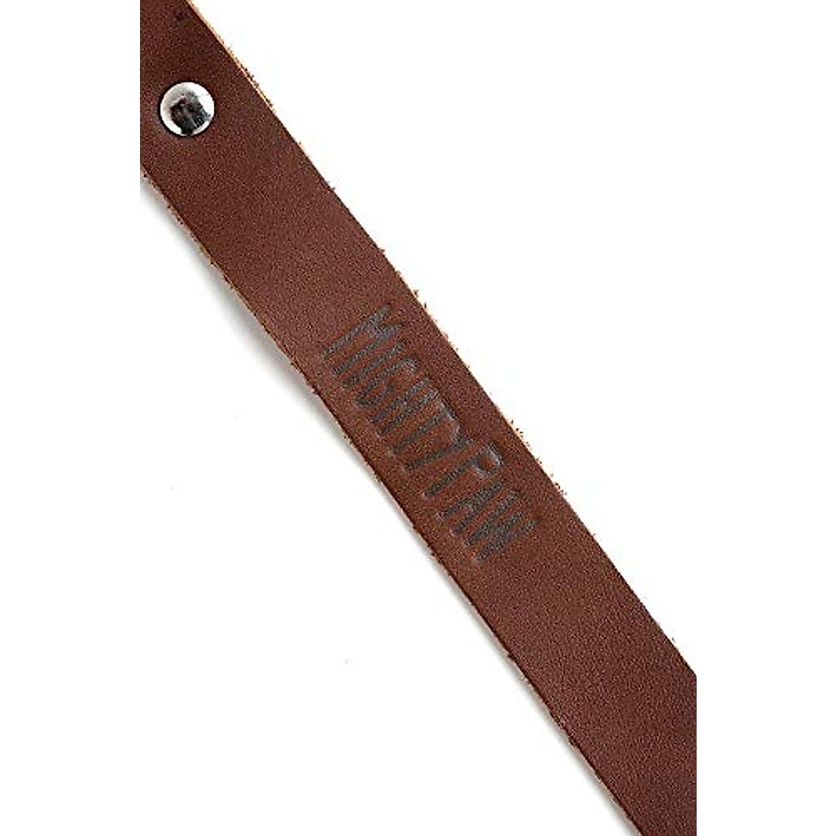 Mighty Paw Leather Tinkle Bells, Premium Leather Dog Doorbells, Extra Soft Leather with Durable Jingle Bells, Housetraining Doggy Door Bells for Potty Training (Brown)