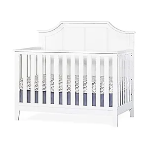 Child Craft Rylan 4-in-1 Convertible Baby Crib, Matte White