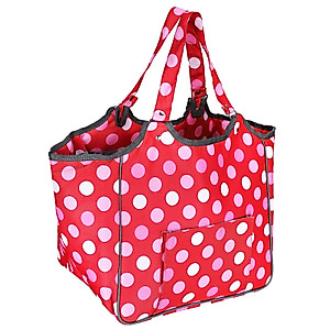 GLOGLOW Knitting Tote Bag, Sewing Machine Carrying Case Household Finishing Storage Tote Bag Portable Dustproof Handbag Knitting Tote Bag Sewing ToolsYarn Storage