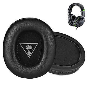for Turtle Beach XO 7 Ear Pads Replacement Protein Leather Memory Foam Earpads Ear Cushion Muffs Compatible with Turtle Beach Ear Force XO Seven XO 7 XO7 Pro Premium Gaming Headset Xbox One (Earpads)